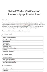 Certificate of Sponsorship UK: How It Works and How to Get It